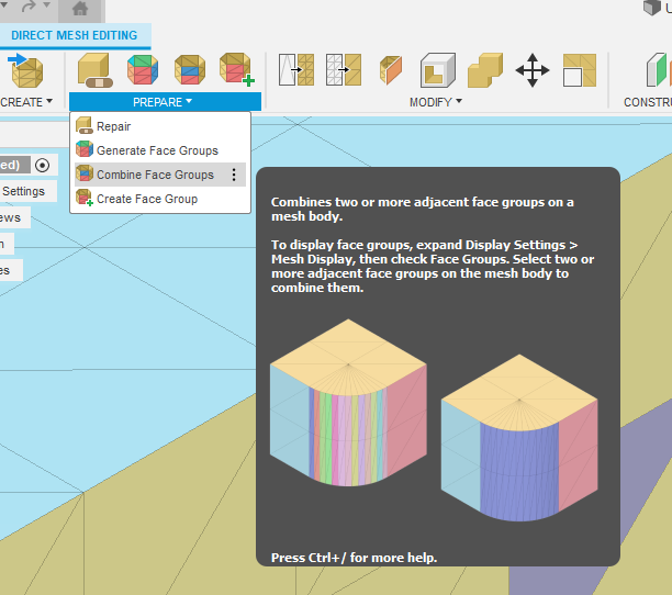 Can't generate face groups accurately enough, Fusion won't select individual face - Autodesk ...