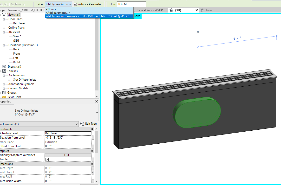 Solved: Changing Family Types of nested family with Family Type Parameter as Instance Drop-down ...