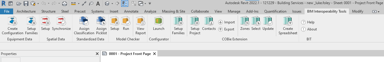Solved: BIM operability Tools - Classification Set Up - Autodesk Community