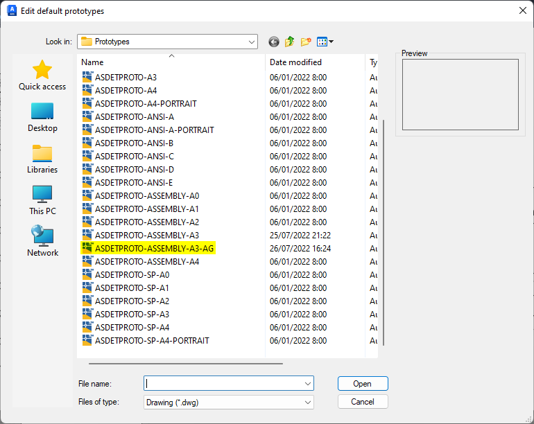 Solved: Default prototype - Autodesk Community
