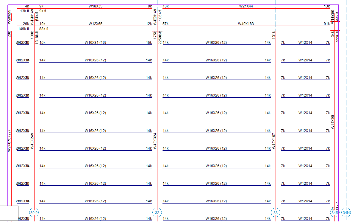 How to show shear stud numbers with the beam size on beam tag ...