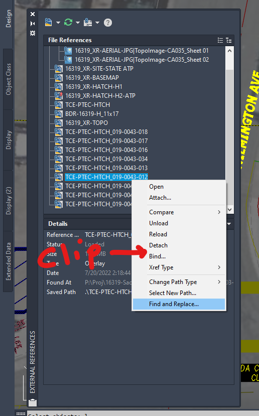 XCLIP from xref palette - Autodesk Community