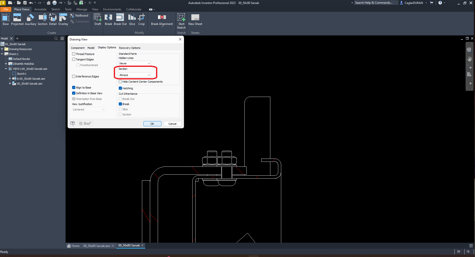 Çözüldü: Inventor - Break Out ayrıntıyı doğru göstermiyor. - Autodesk ...