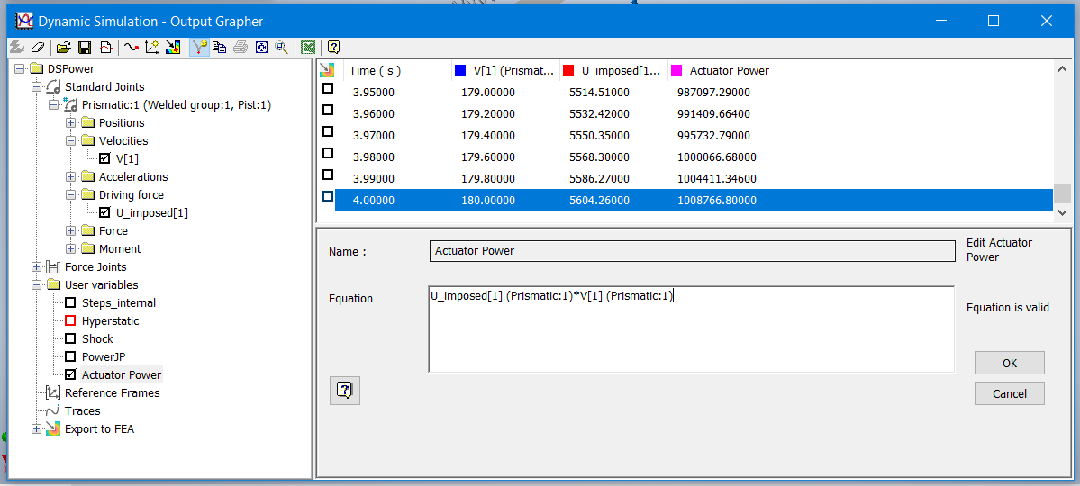 Solved: Dynamic Simulation- Plot Power curve - Autodesk Community