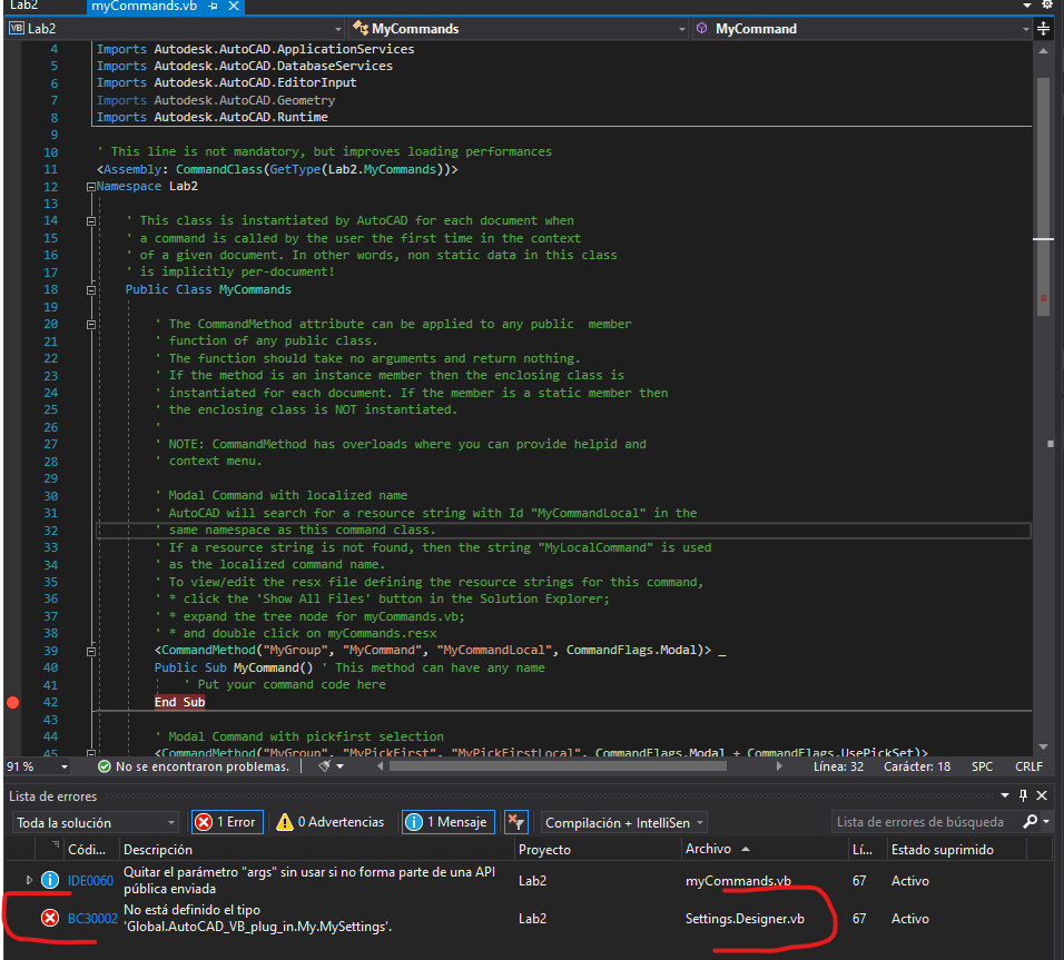 Solved: Training Lab2: AutoCAD 2022 VB plug-in doesn't run - Autodesk Community