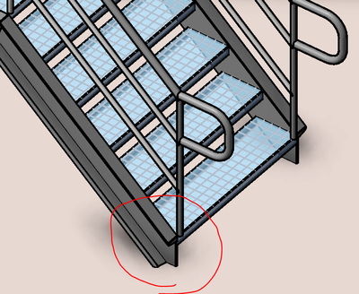 end cut stringer in stairs - Autodesk Community