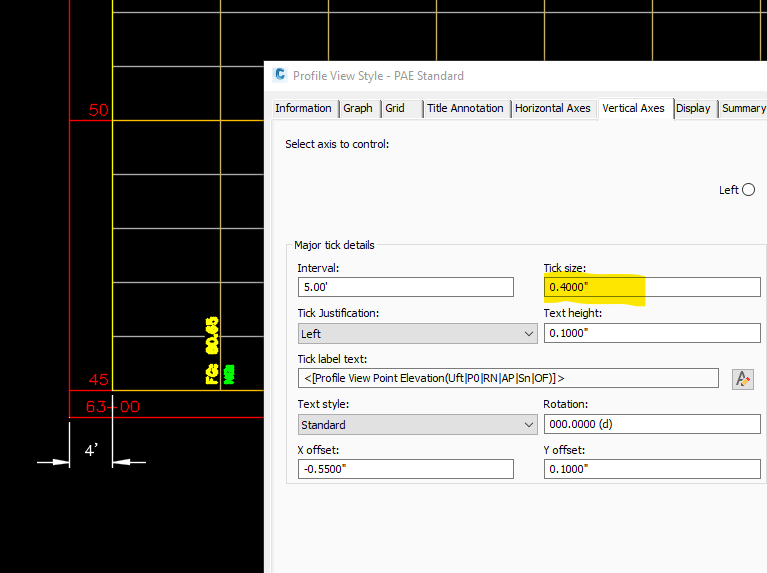 Solved: Plan Profile Production - Profile View Length and Positioning ...