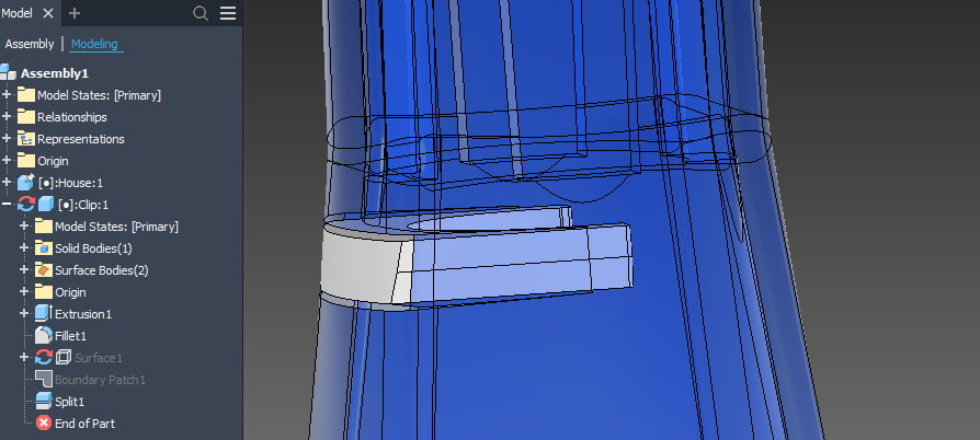 Solved: Create mating part with geometry matching a loft - Autodesk Community