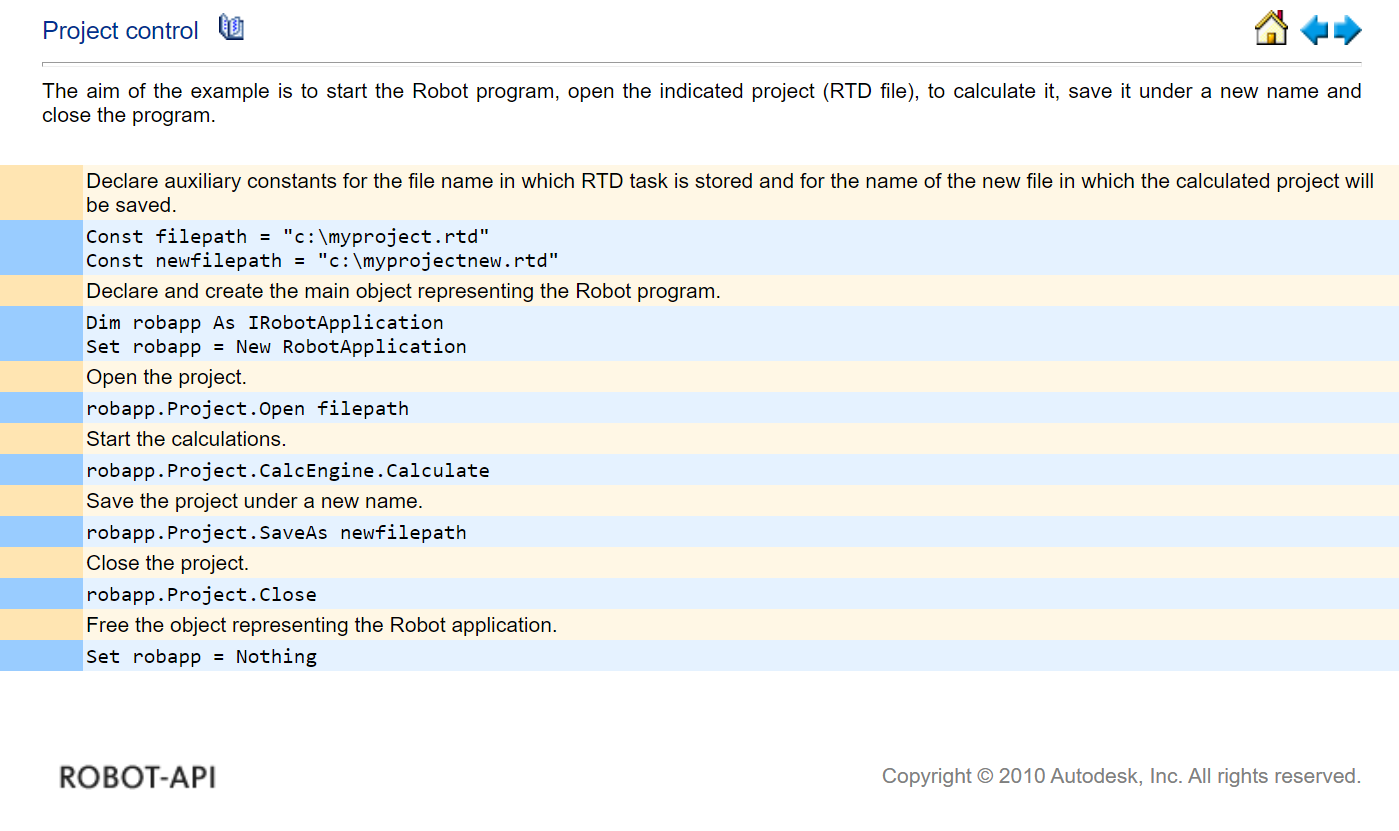 Solved: How to start the a Robot Structural application through API ...