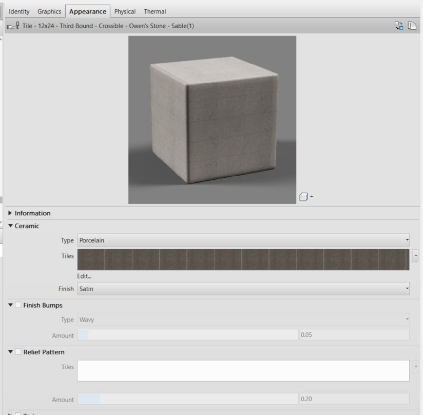 Tile Pattern Not Rendering Correctly - Autodesk Community