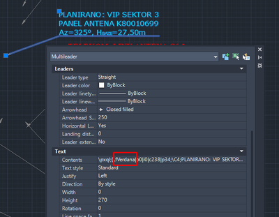 Solved: set same text font to multileaders - Autodesk Community