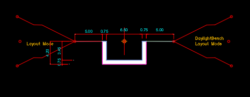 Culvert invert level Design Profile not matching in section profile ...