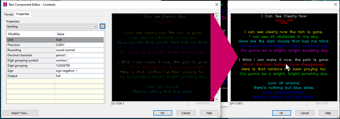 Fix Text Visibility in the Text Component Editor of Label Style Composer - Autodesk Community