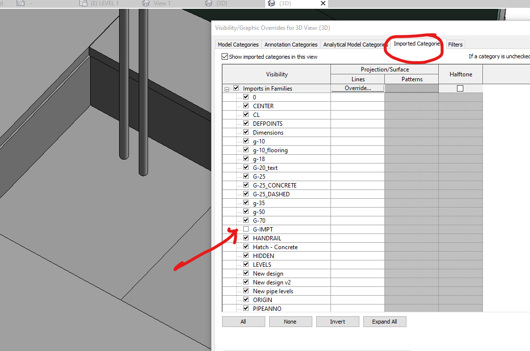 Solved: A generic family contains a nested mechanical family - cutting ...