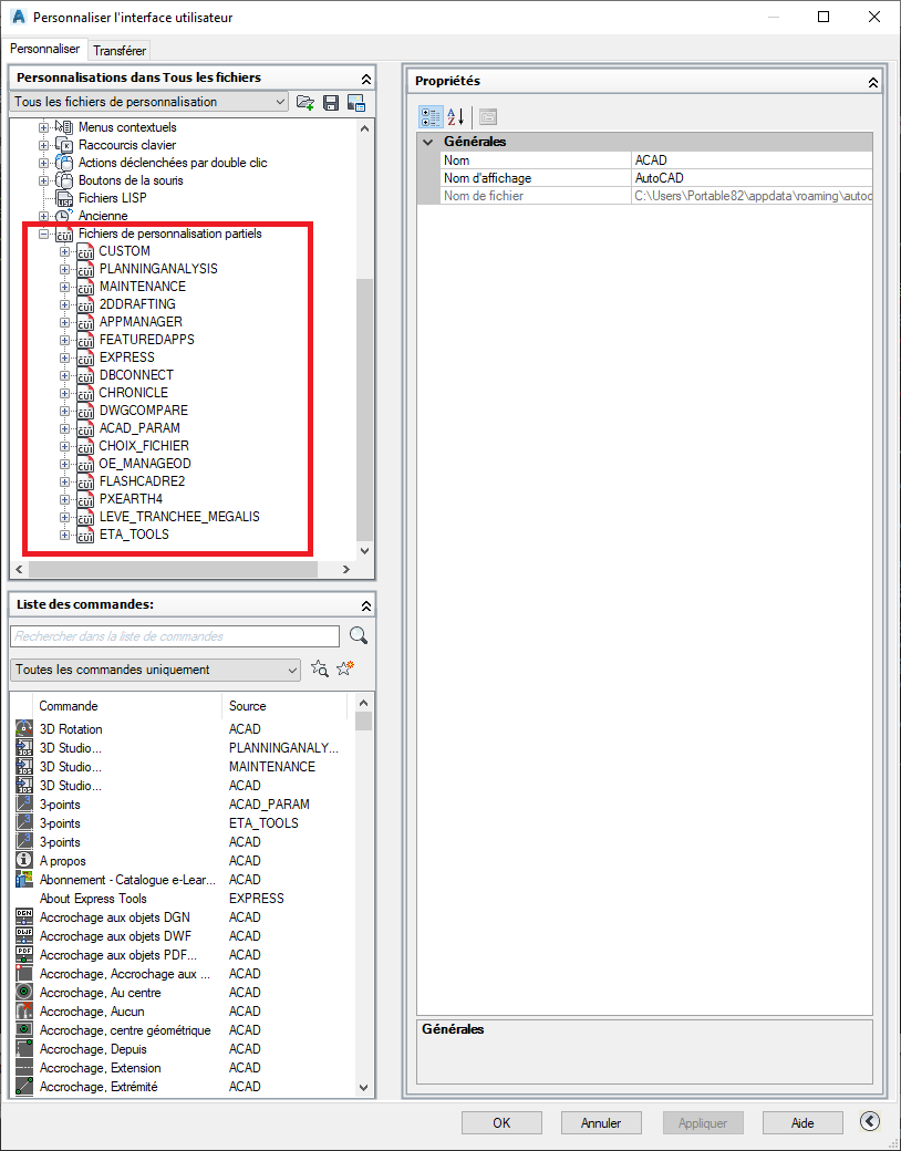 Résolu : AutoCAD : Barres de tâche et d'outils, tout a disparu, je ne peux plus remettre ma ...