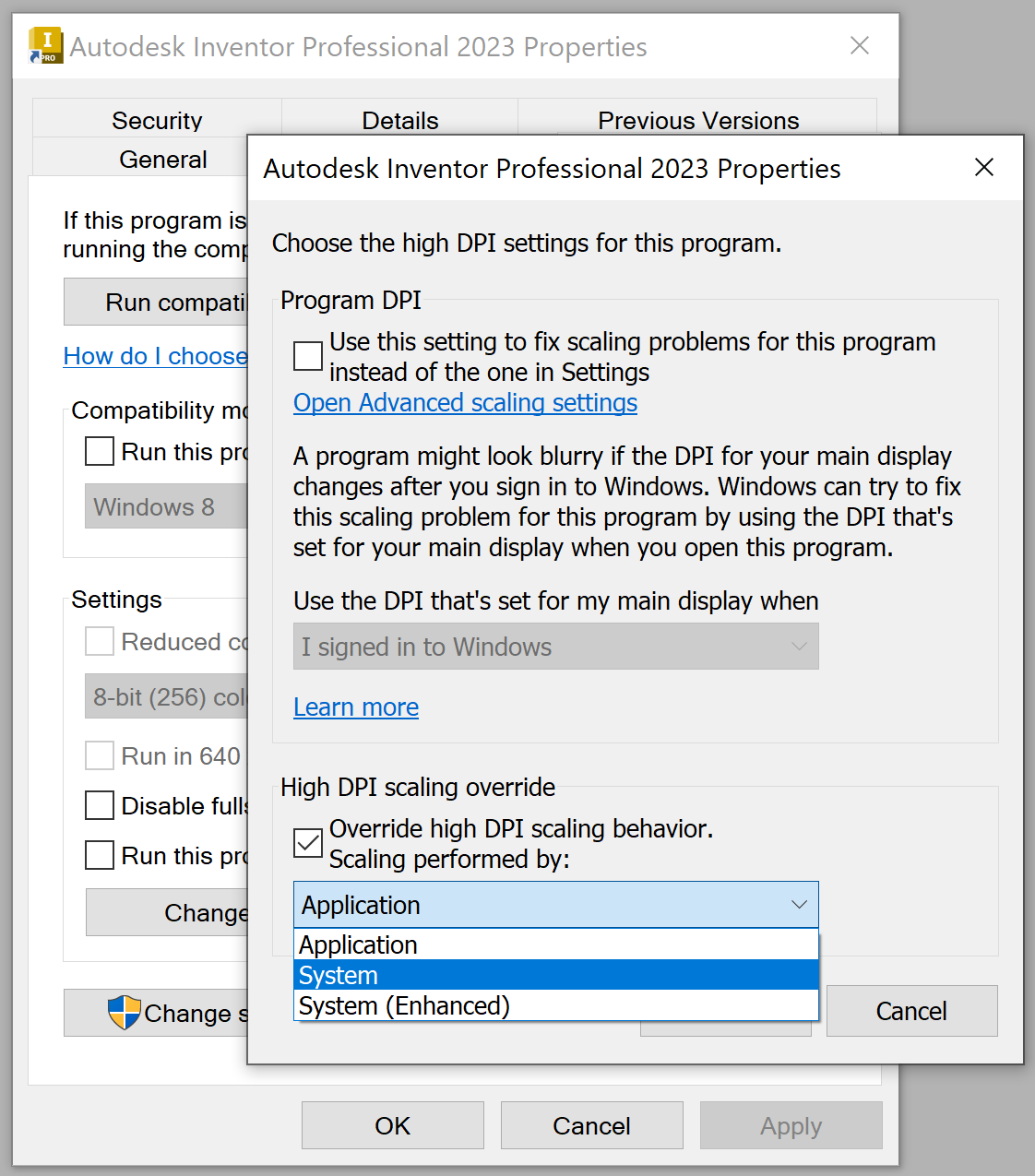 Parameters "Fx"dialog cant be resized narrower in Inventor 2023.1 ...