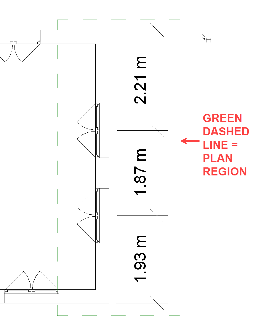 Solved: Aligned Dimension Lines not marking windows - Autodesk Community