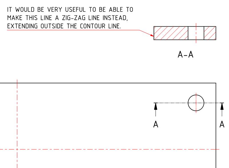 Partial Section View cutting through parts - Autodesk Community