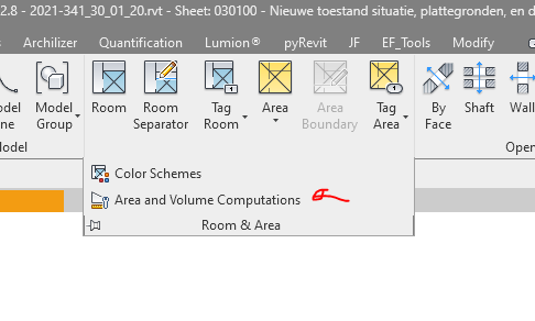 Export to IFC Area Missing - Autodesk Community