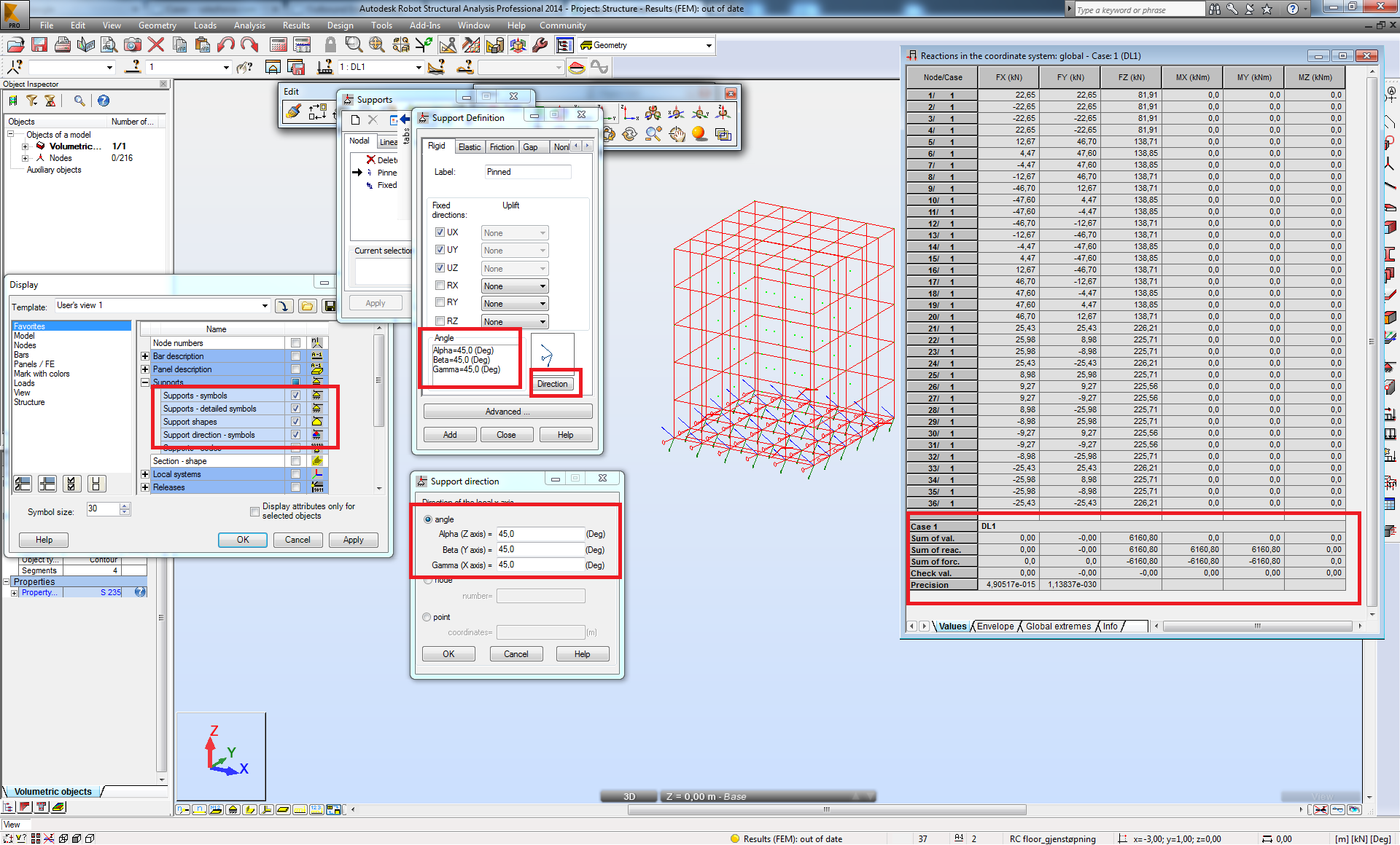 Solved Support Orientation Autodesk Community