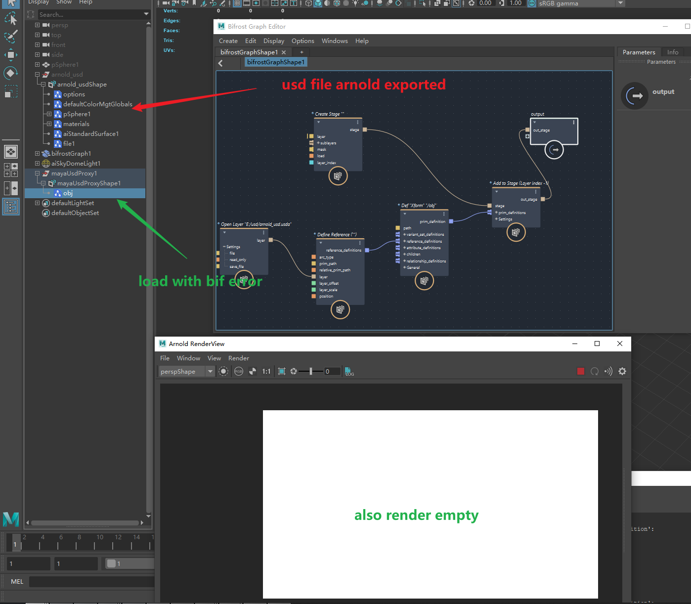 render arnold usd with bifrost - Autodesk Community