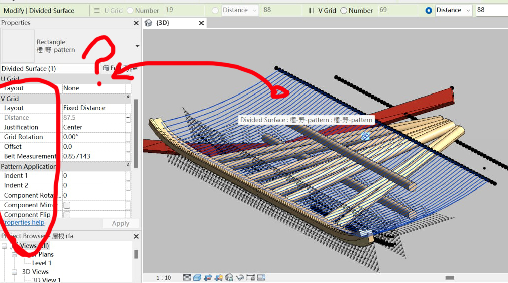 how to layering ("subcategory") many Divided Suafaces - Autodesk Community