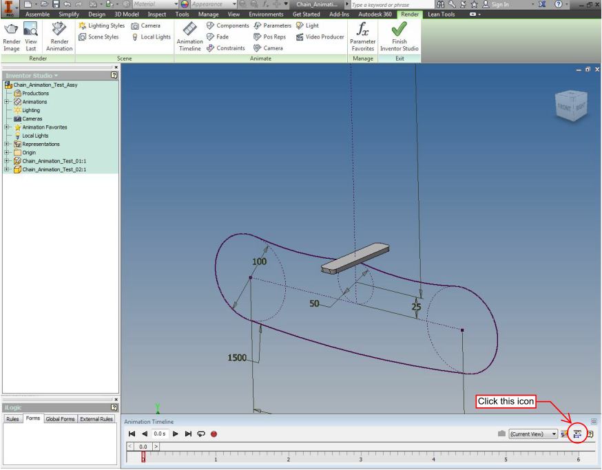 Solved: Chain Drive Animation - Autodesk Community