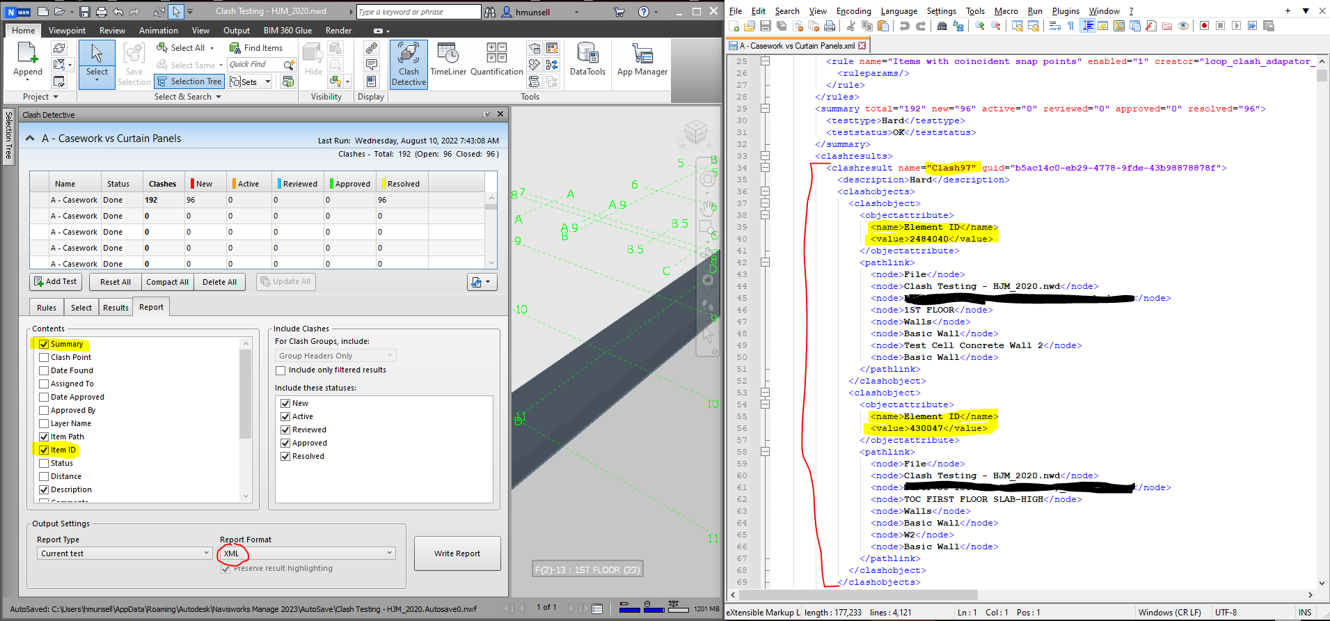 Solved: Extract Revit ID List from clash report - Autodesk Community