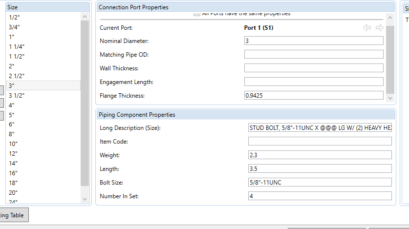 Bolt Set Selection and Length Calculation - Autodesk Community