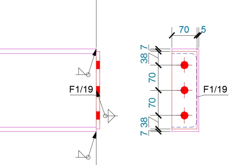 Solved: Radius lines showing up on S beam - Autodesk Community