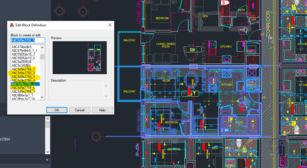 applying changes on similar nested blocks with different names. - Autodesk Community
