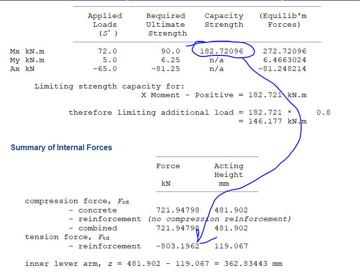 Solved: Section Analysis - how to get stresses and strains in Reo for the design action and not ...