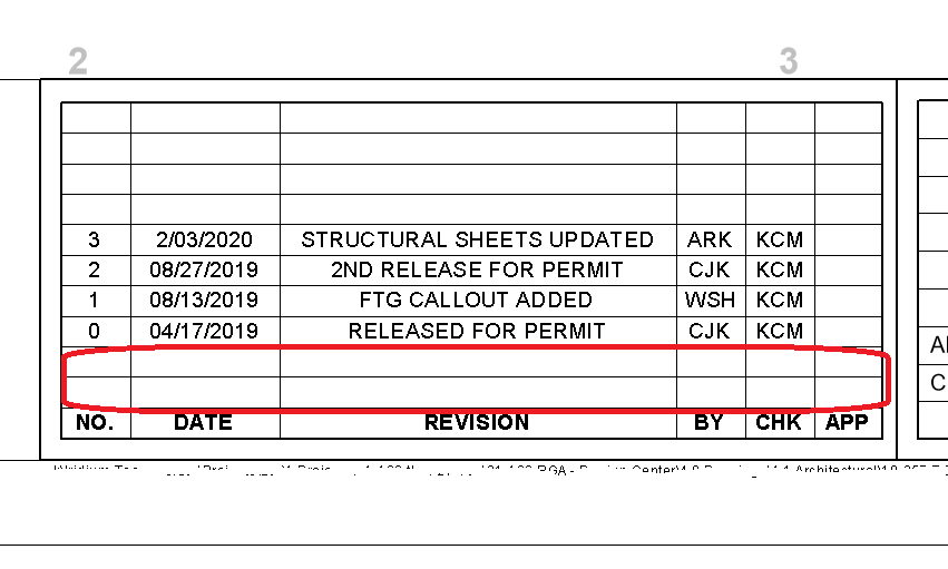 Solved: Revision schedule inserting blank rows - Autodesk Community