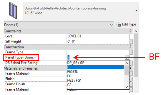 How to Add Door Panel Type Options? - Autodesk Community