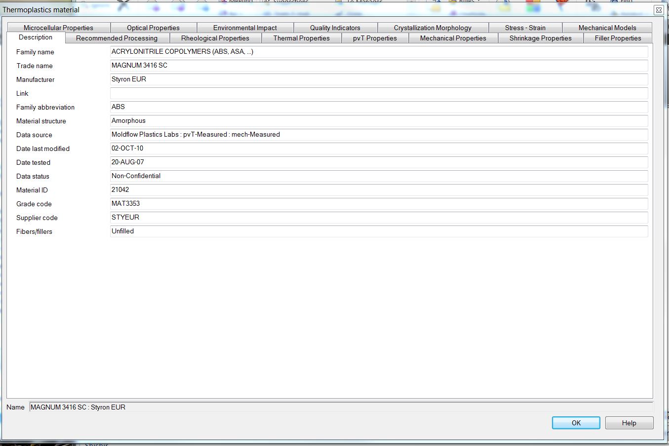 database moldflow - Autodesk Community