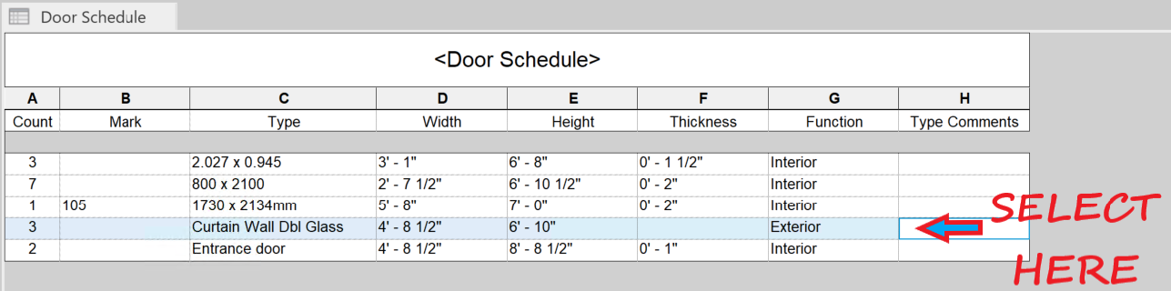 Revit Hints & Hacks: Schedule Selecting - Autodesk Community