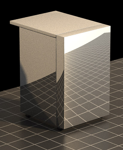 Materials look different on thin objects - Autodesk Community