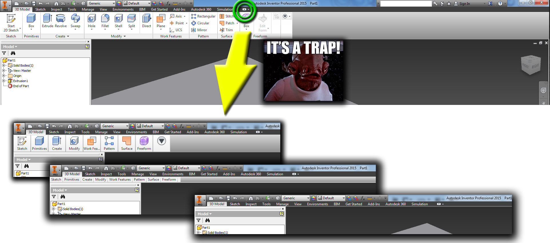 It's a trap ! - Minimize To Panel Button - Autodesk Community