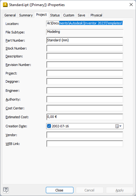 Importing STEP file, part name "Document" - Autodesk Community