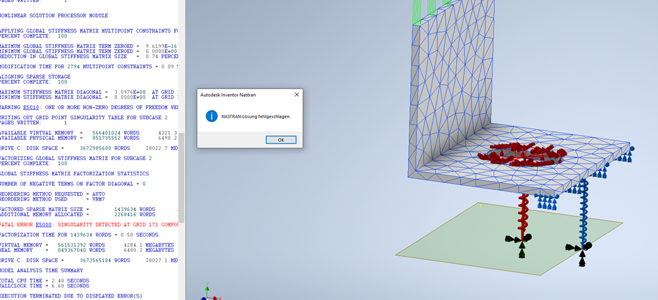 Non Linear Spring connections only on pressure/tension - Autodesk Community