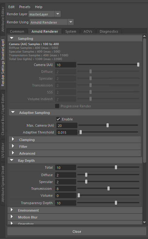 Bad noise, even with 16 AA samples 6 light samples. Geo to big? - Autodesk Community