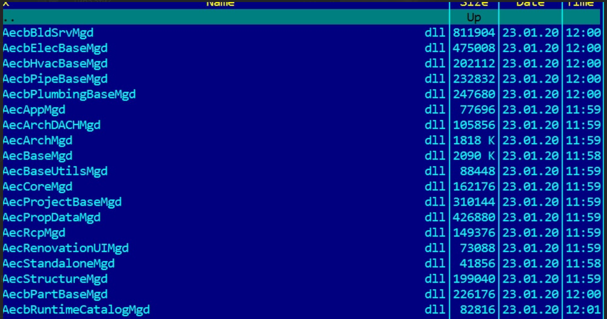Proxy entities class names list - Autodesk Community