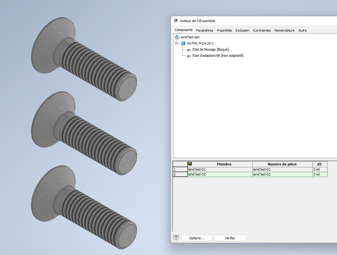 Résolu : Inventor : Valeur de pièce dans un ensemble ? - Autodesk Community