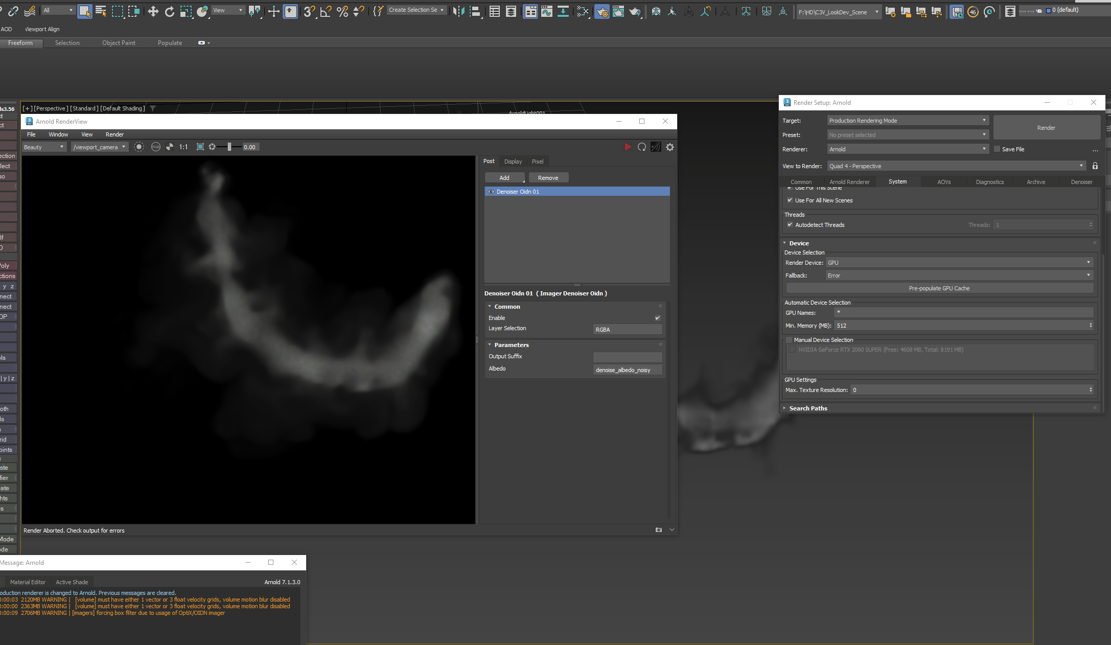Arnold crashes with vdb volume+OIDN - Autodesk Community
