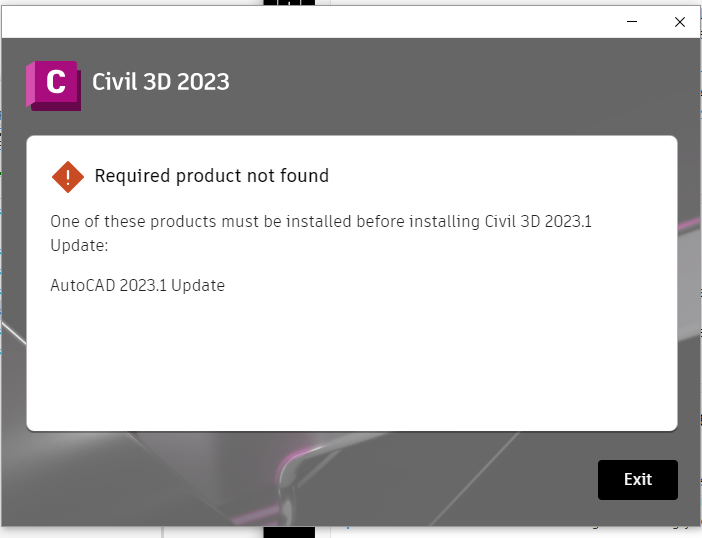 Solved: Why do I need AutoCAD 2023 installed if I want to upgrade Civil 3D 2023? - Autodesk ...