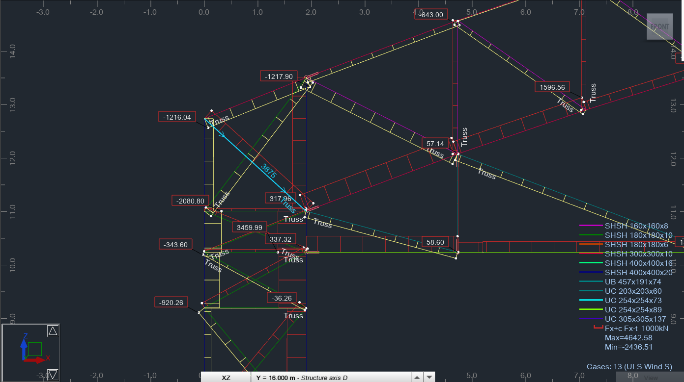 Solved: Truss Columns with Bending Moment - Autodesk Community