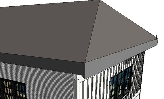 Solved: Hipped roof not modeling correctly upon adding plate-offset ...
