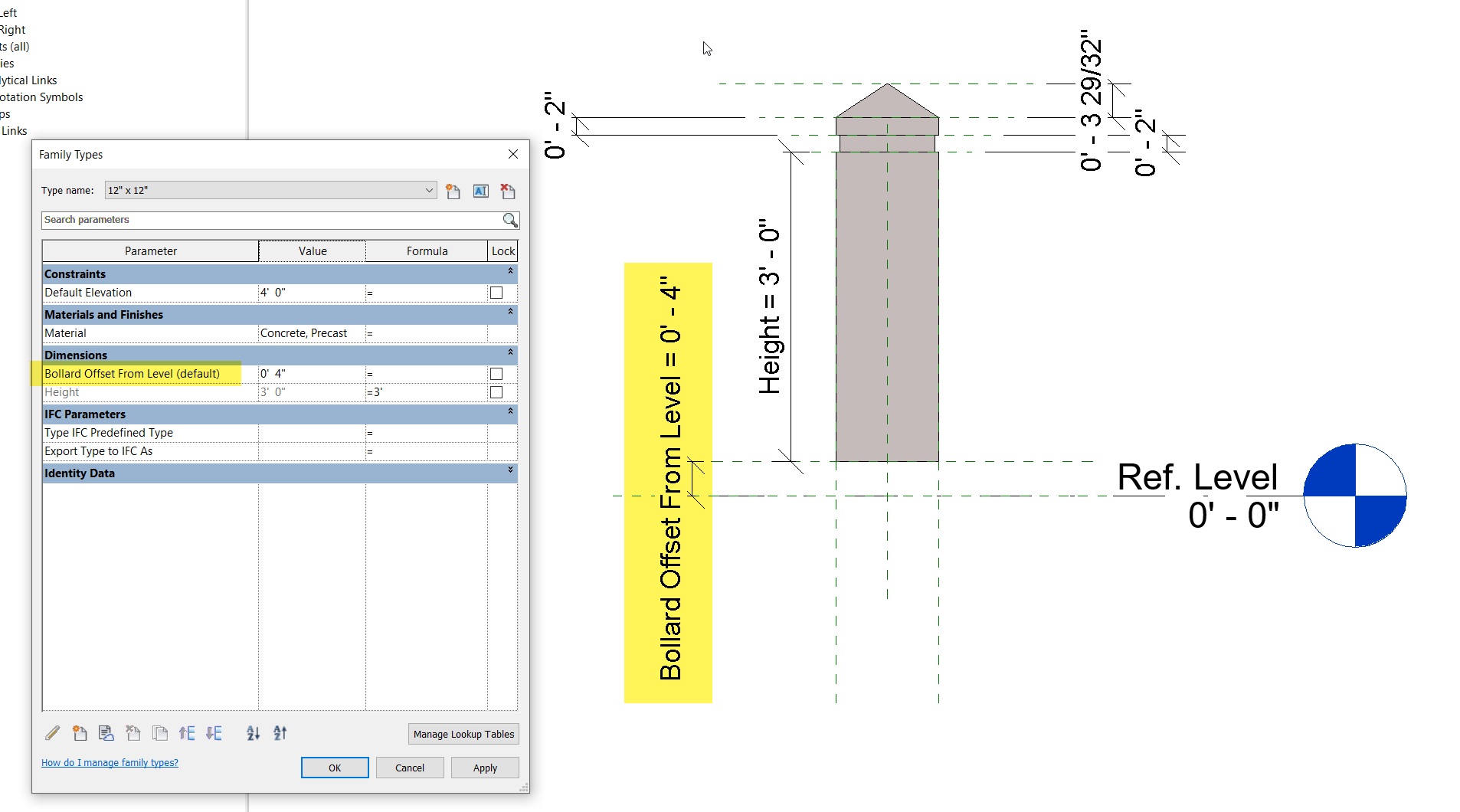 Site Tags - adding host offset parameter? - Autodesk Community