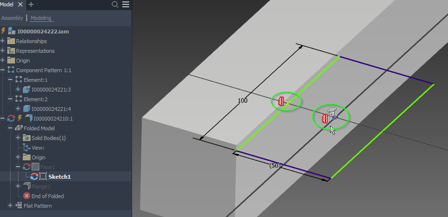 Solved: Sheet metal part adaptivity - Autodesk Community