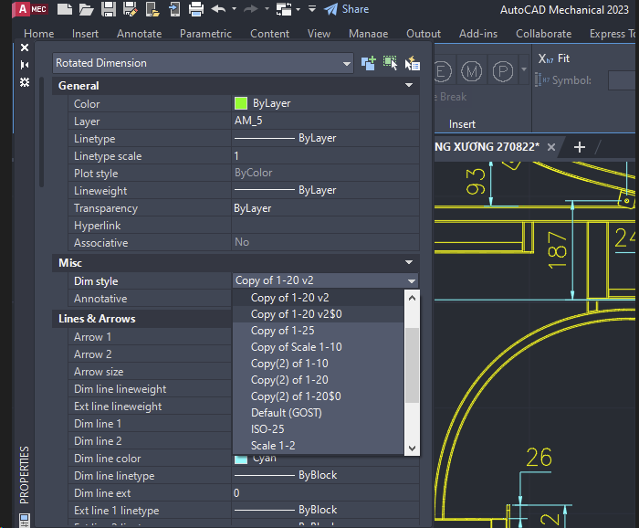 Dimstyle auto duplicate style to $ - Autodesk Community